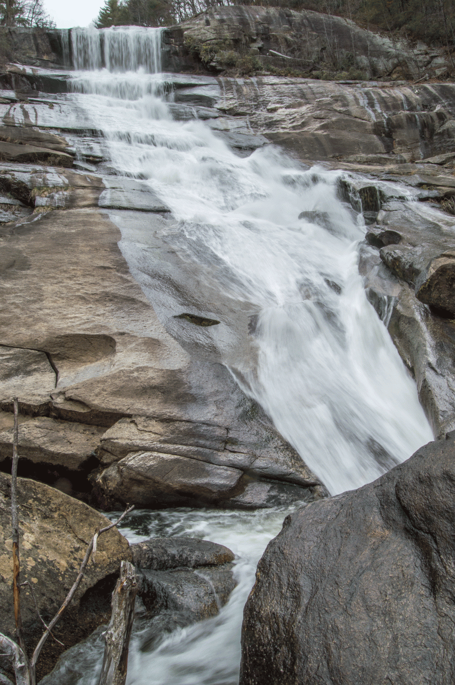 Lower Whitewater Falls – The Waterfalls of Oconee County, South Carolina
