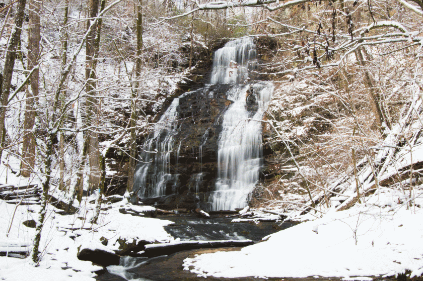 Blue Hole Falls – The Waterfalls of Oconee County, South Carolina