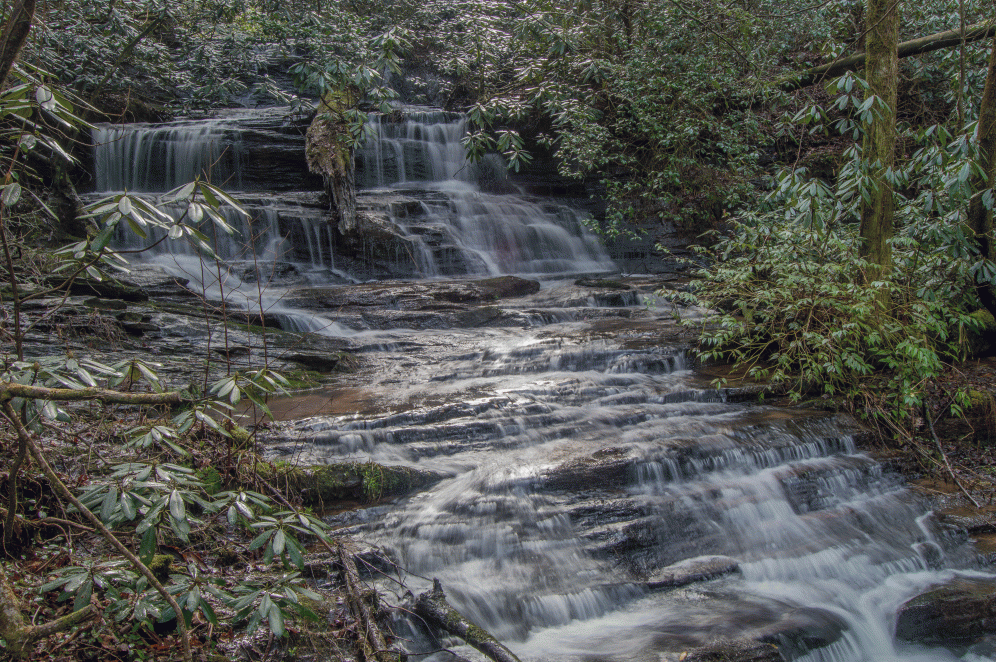 Andrew Ramey Falls – The Waterfalls of Oconee County, South Carolina