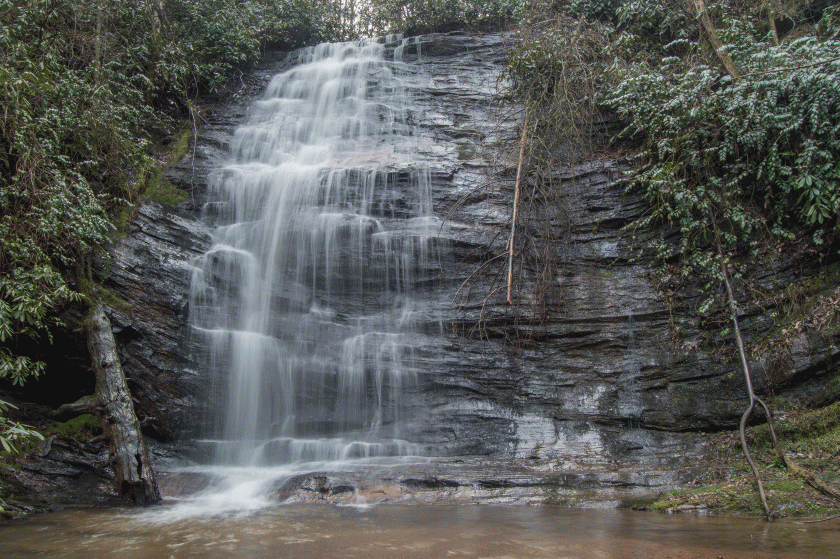 Andrew Ramey Falls – The Waterfalls of Oconee County, South Carolina